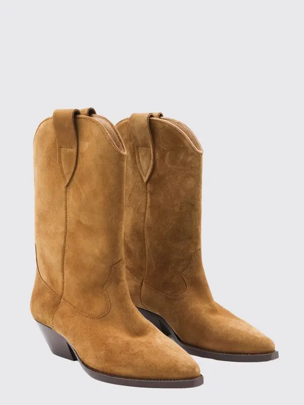 Isabel Marant Étoile Duerto Suede Mid-calf Western Boots
