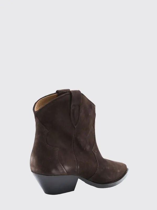 Isabel Marant Étoile Suede Cowboy Boots - Brown