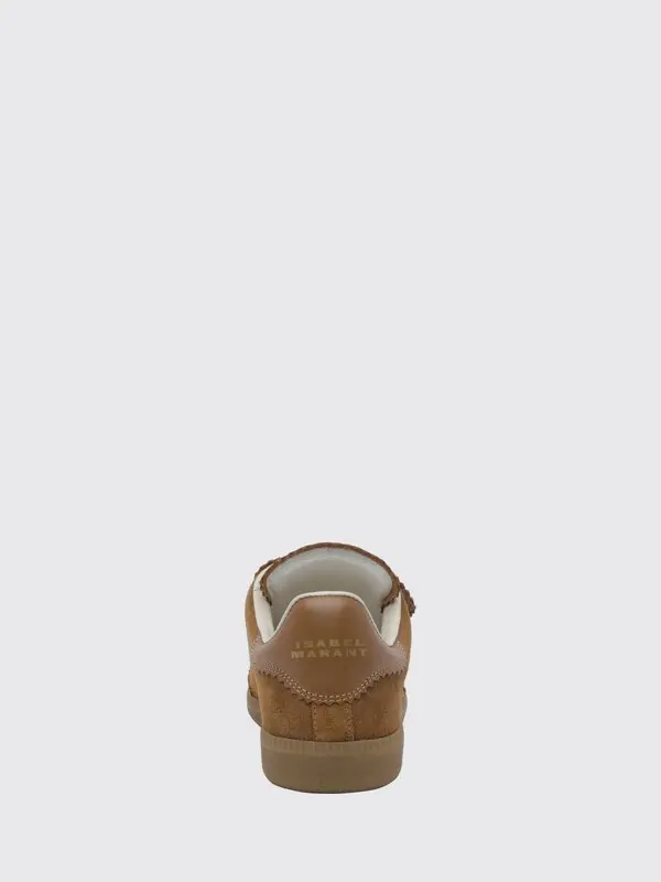 Isabel Marant Étoile Beth Suede Trainers With Velcro Closure - Brown