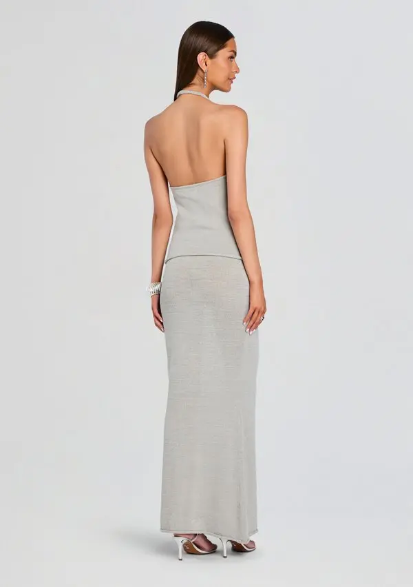 SEROYA Kora Knit Maxi Skirt