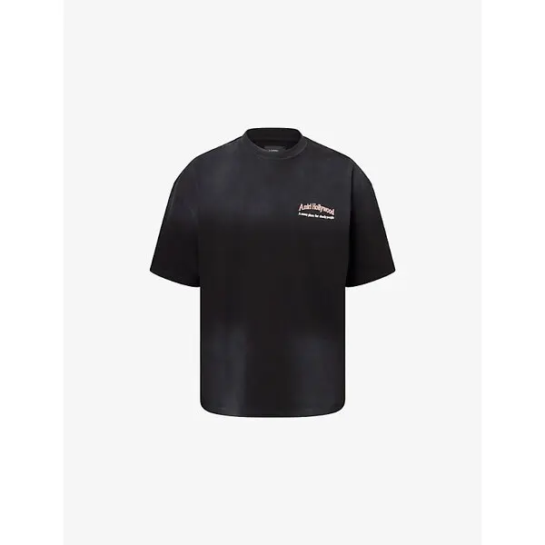 Amiri Sunny Place Graphic Skate Cotton-jersey T-shirt - Black