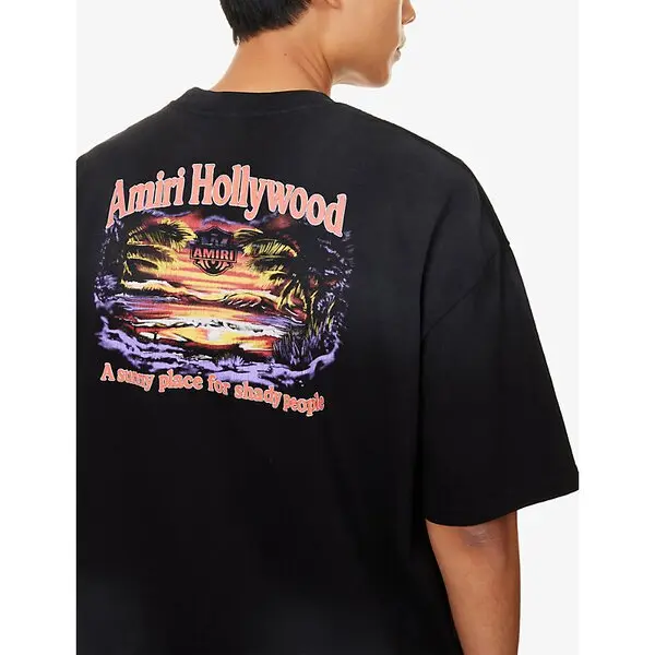 Amiri Sunny Place Graphic Skate Cotton-jersey T-shirt