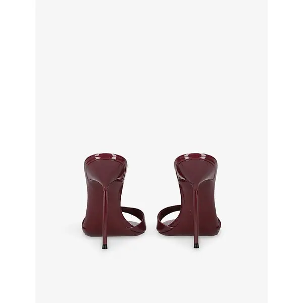 Paris Texas Lidia 105 Heeled Patent-leather Mules
