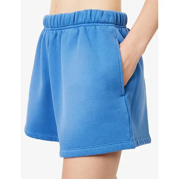 Good American Relaxed-fit Cotton-blend Shorts
