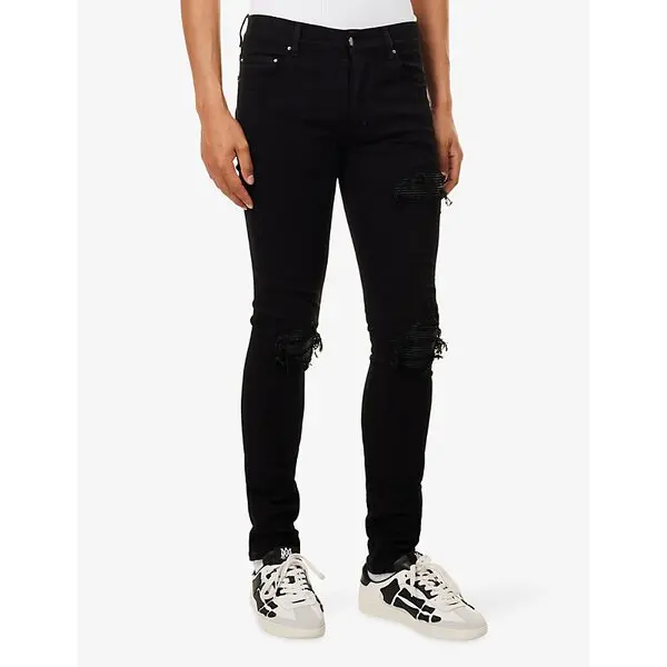 Amiri Mx1 Distressed Skinny Jeans
