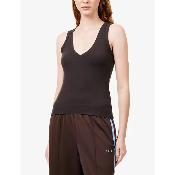TALA 365 Sculpt Lounge Reversible Stretch-modal Tank Top