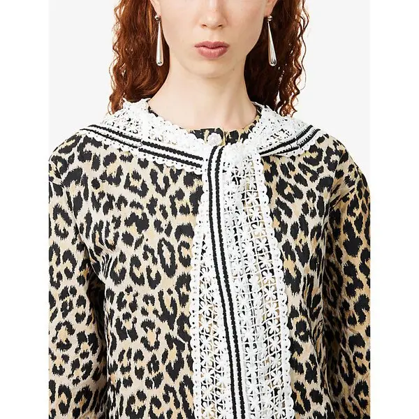 SISTER JANE Cleo -print Woven Mini Dress M