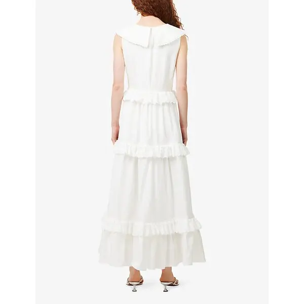 SISTER JANE Neroli Tiered Woven Maxi Dress