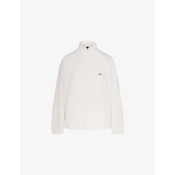 NIKESKIMS Stretch Nylon Oversized Track Jacket Xxxl - Ivory