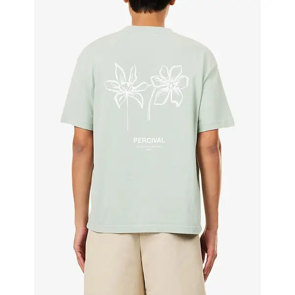 PERCIVAL Melvin Oversized Cotton-jersey T-shirt