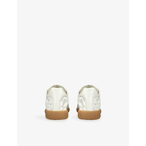 MAISON MARGIELA Replica Leather And Lace Trainers