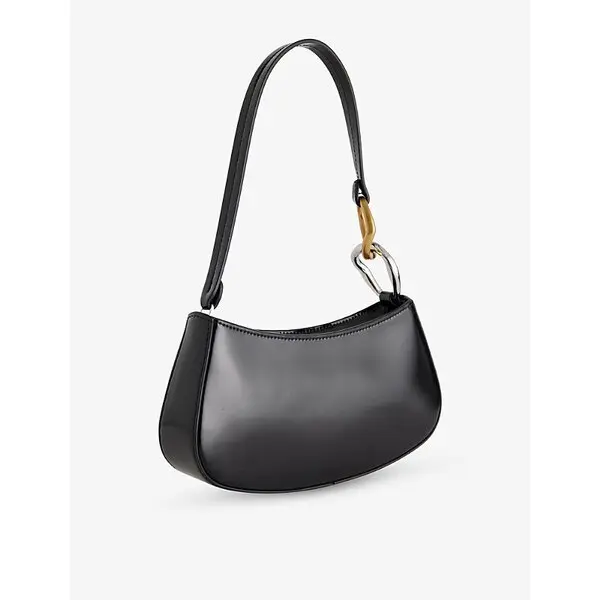 Staud Ollie Leather Shoulder Bag