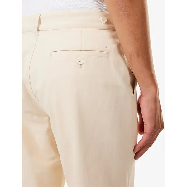 PERCIVAL Straight Leg Cotton Chino Trousers