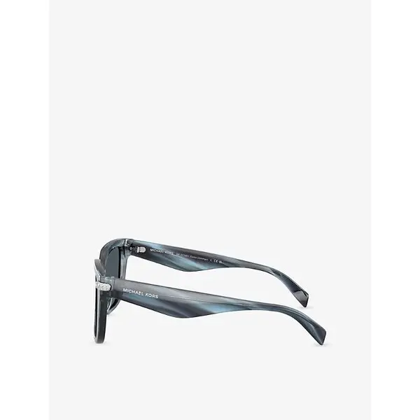 Michael Kors Mk2275bu Santo Domingo Square-frame Acetate Sunglasses