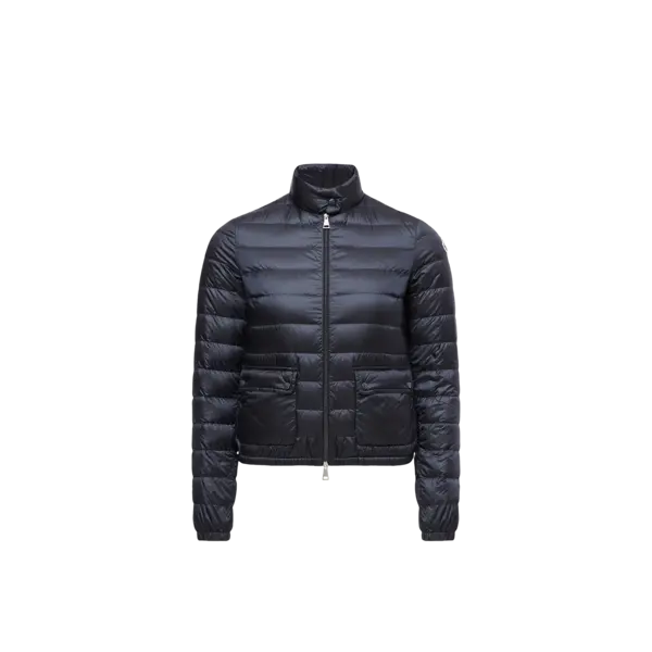 Moncler Lans Short Down Jacket - Blue