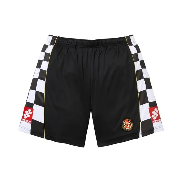 Supreme Checkerboard Short - Black