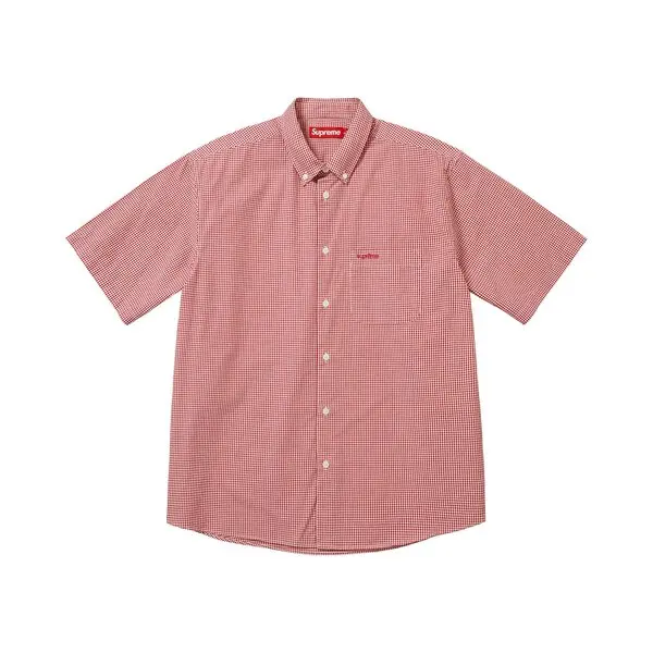 Supreme Gingham Short-sleeve Shirt