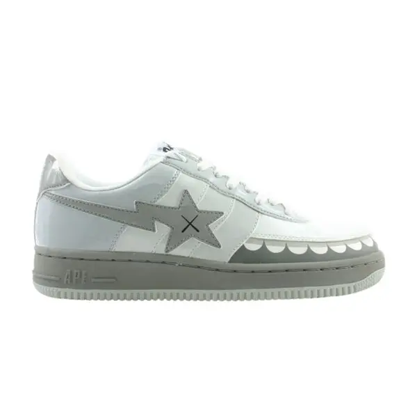 A BATHING APE Kaws X Sta Fs-029 Low 'chompers - Grey
