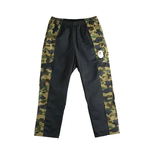A BATHING APE 1st Camo Relaxed Fit Track Pants - Green