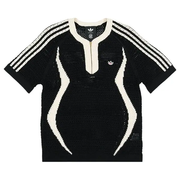 Adidas X Clot Knitted Jersey Edc /wonder White - Black