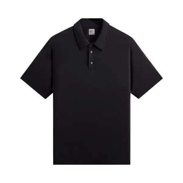 Kith Kin Soft Modal Blend Heathrow Polo - Black