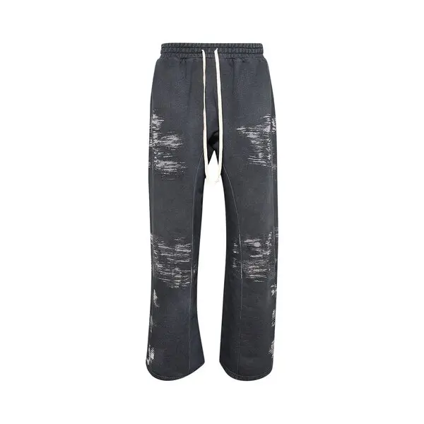 RIVINGTON ROI REBIS Burn The Faster Flight Sweatpants 'vintage - Black