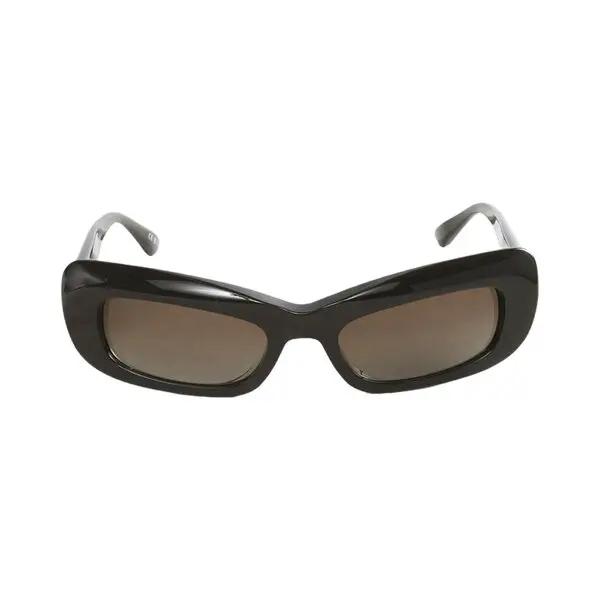 Balenciaga Diva Rectangle Sunglasses 'dark Chocolate