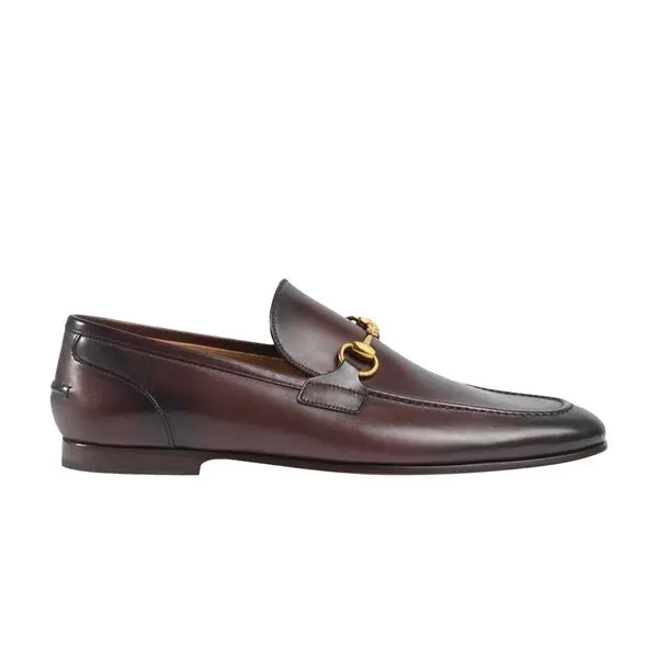 Gucci Leather Loafer - Brown