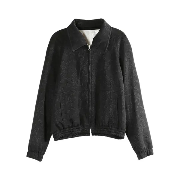 Dries Van Noten Matlesse Jacquard Jacket - Black