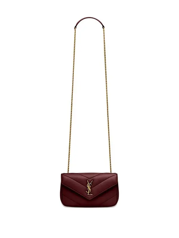 Saint Laurent Loulou Mini Bag - Red