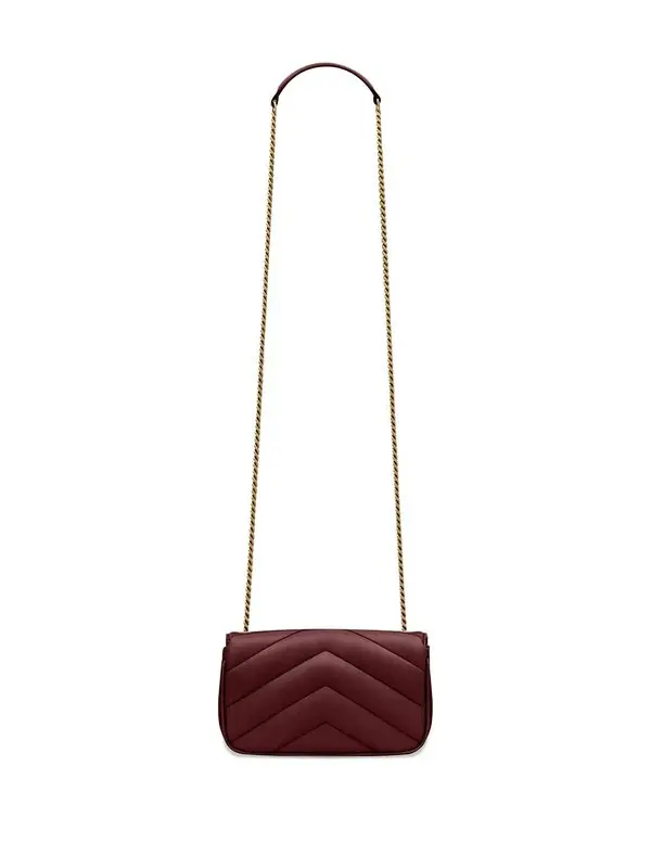 Saint Laurent Loulou Mini Bag - Red