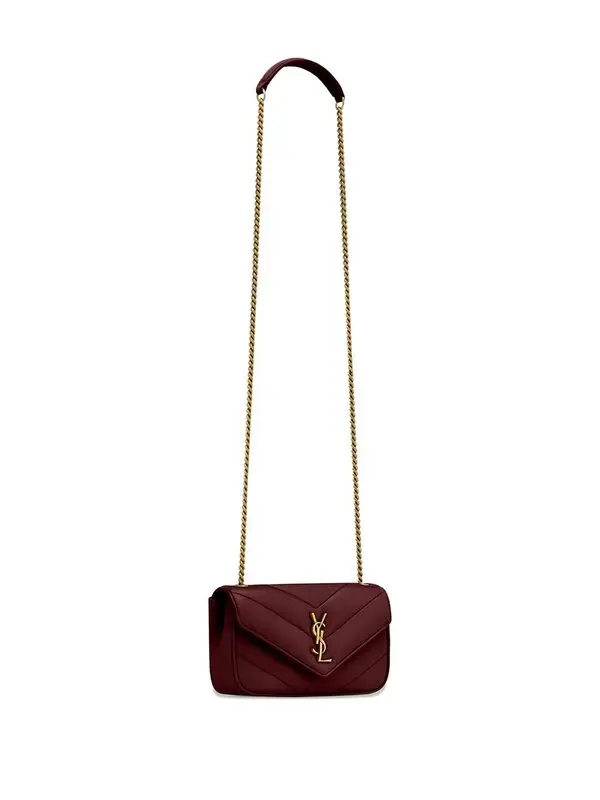 Saint Laurent Loulou Mini Bag - Red