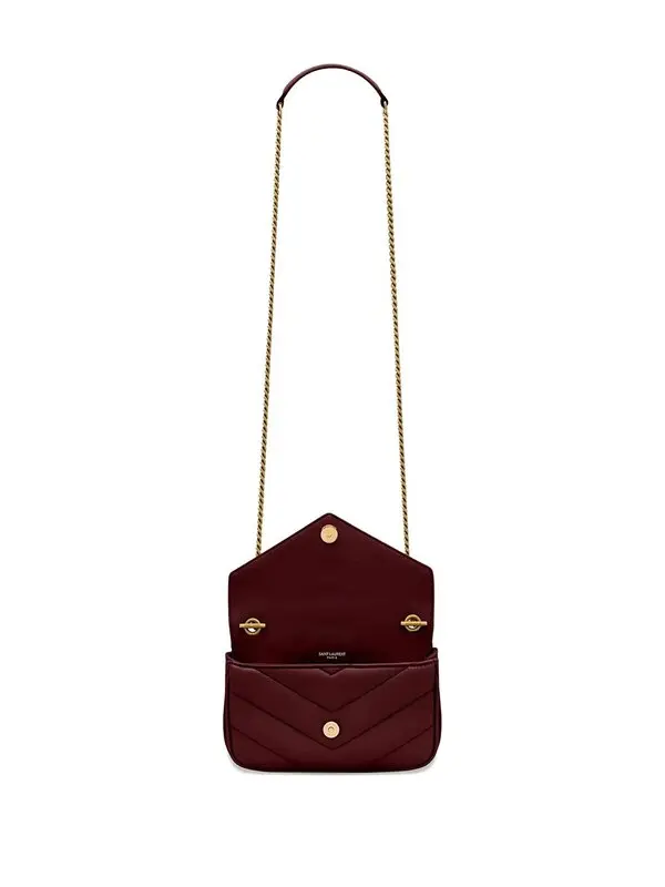 Saint Laurent Loulou Mini Bag - Red