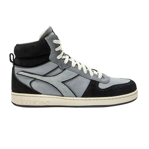 DIADORA Magic Basket Mid 'treated Black High Rise - Grey