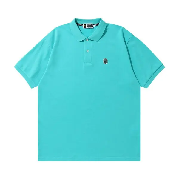 A BATHING APE Relaxed Polo 'sax - Teal