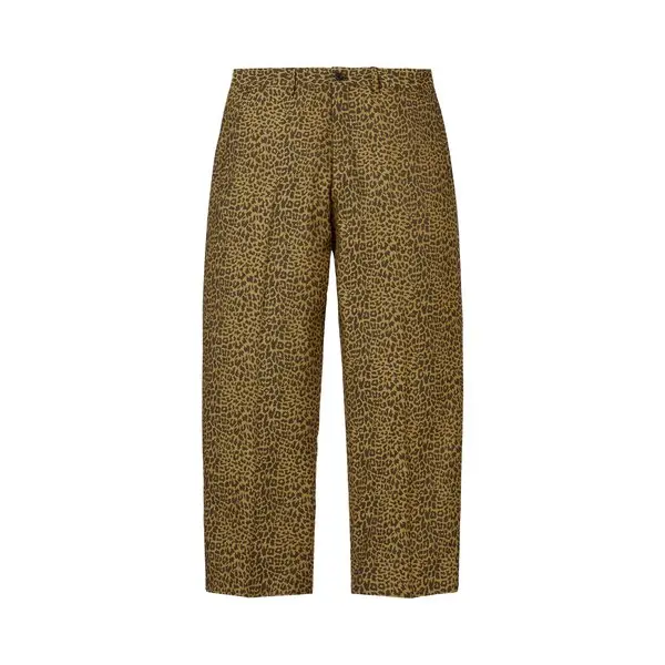 Supreme Leopard Wool Trouser