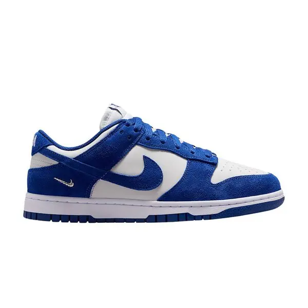 Nike Wmns Dunk Low Suede 'old Royal Photon Dust White