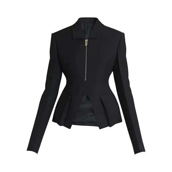 Givenchy Peplum Blazer - Black