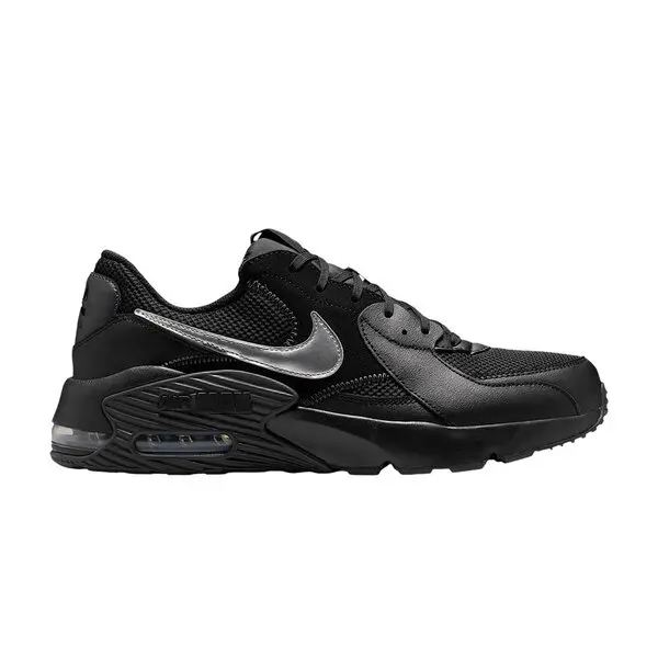 Nike Air Max Excee Dark Smoke Grey Metallic Silver - Black