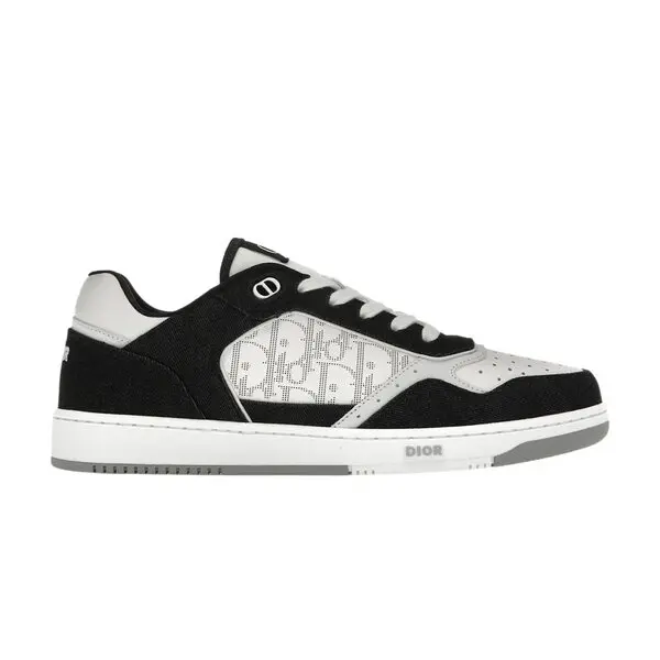 Dior B27 Low Black Denim - White