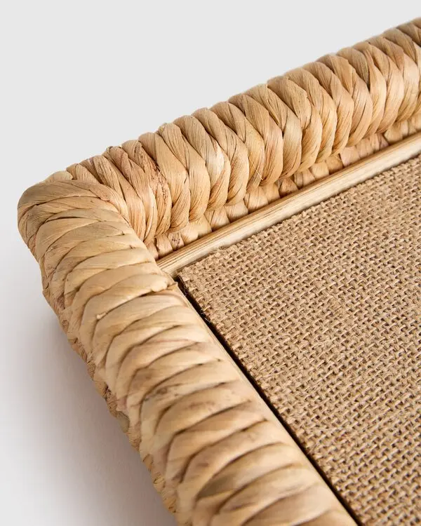Quince Handwoven Rectangular Decorative Tray