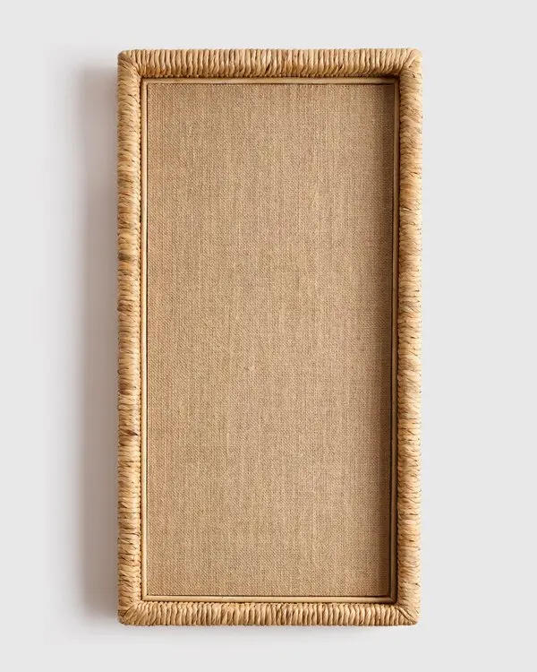 Quince Handwoven Rectangular Decorative Tray