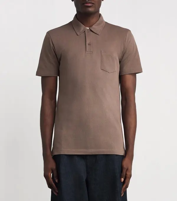 Sunspel Supima Cotton Riviera Polo