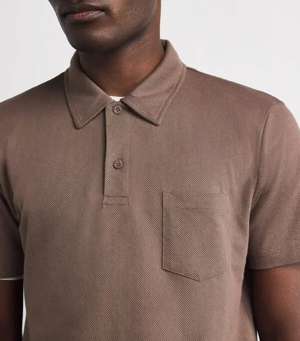 Sunspel Supima Cotton Riviera Polo