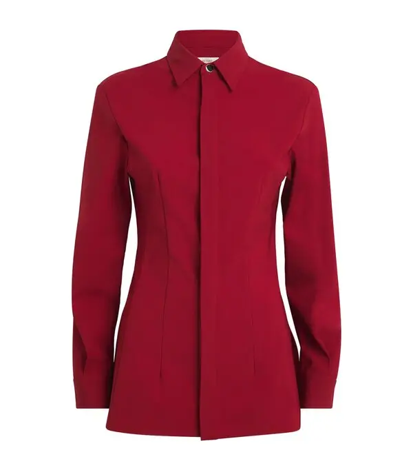 RETORI Virgin Wool Fitted Shirt
