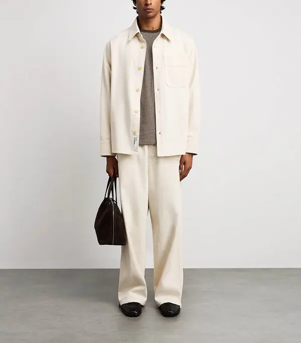A.p.c. Organic Cotton Striped T-shirt - Brown