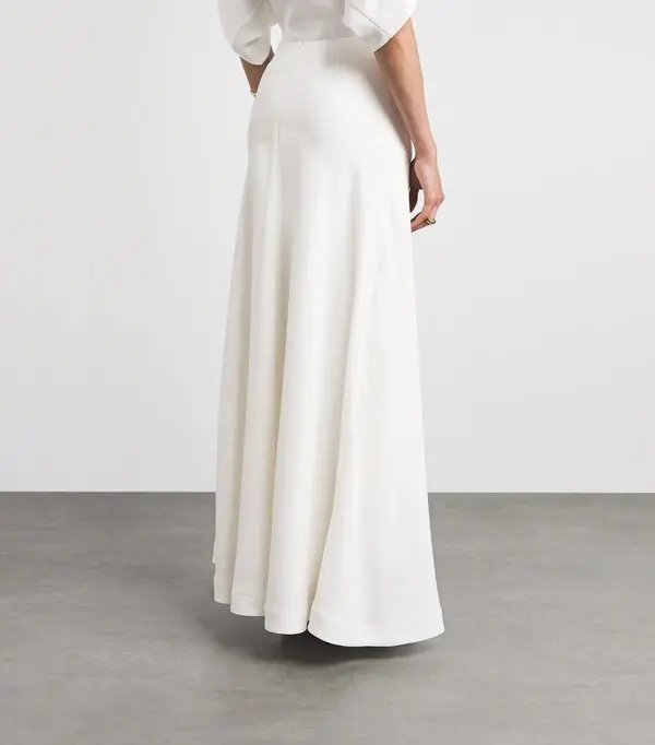 RETORI Cady Half-circle Maxi Skirt
