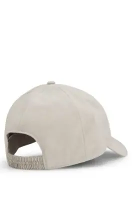 BOSS Cap In Virgin Wool With Logo Trim