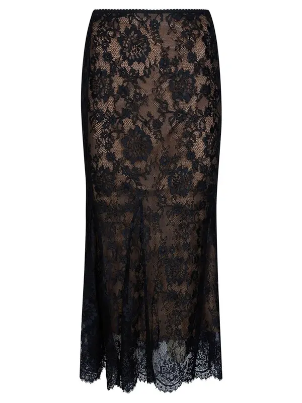 SELF-PORTRAIT Chic Midi Skirt For