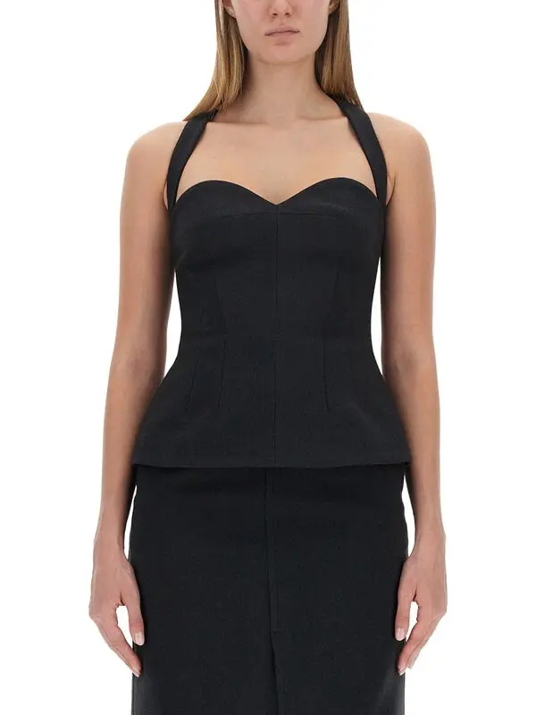 Philosophy Di Lorenzo Serafini Halter Neck Top - Black